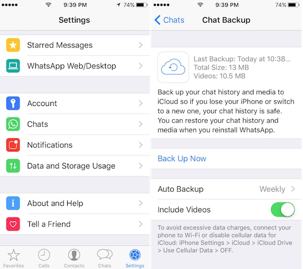 Top 4 efficient ways to backup WhatsApp messages from iPhone Top 4 efficient ways to backup WhatsApp messages from iPhone