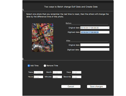 Photo Exifer: Batch Edit Photo Exif Data and other metadata – Fireebok